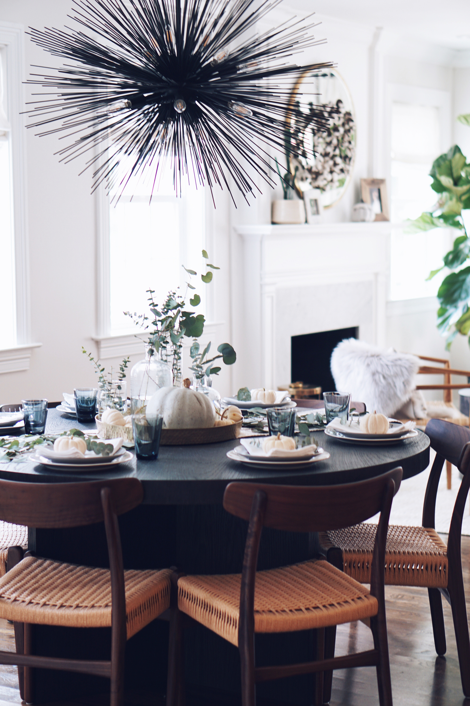 Fall Indoor Decor: Dining Room | Maddie Duff